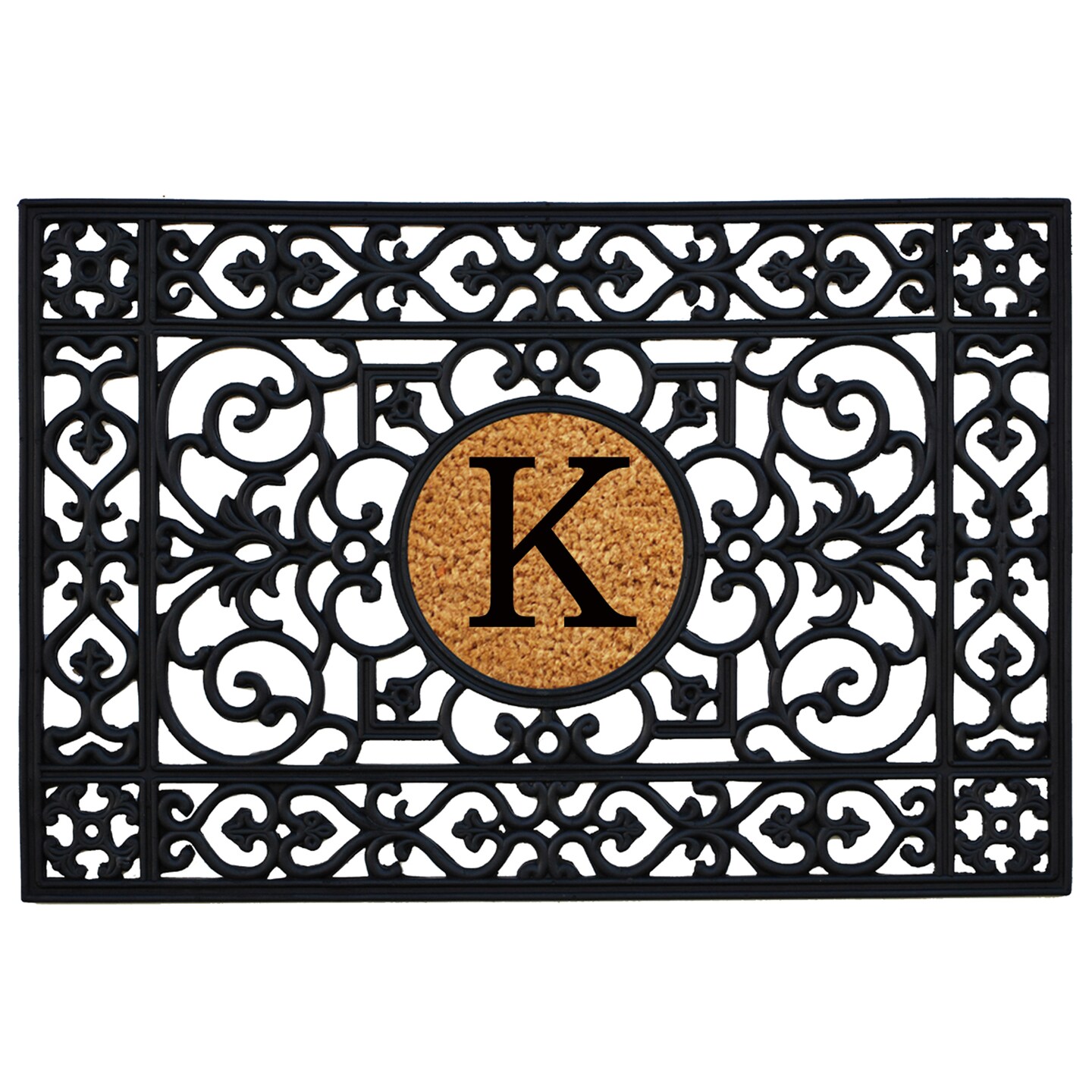 Rubber Monogram Insert Doormat | Michaels