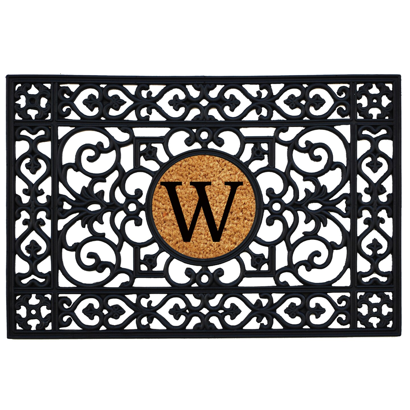 Rubber Monogram Insert Doormat | Michaels