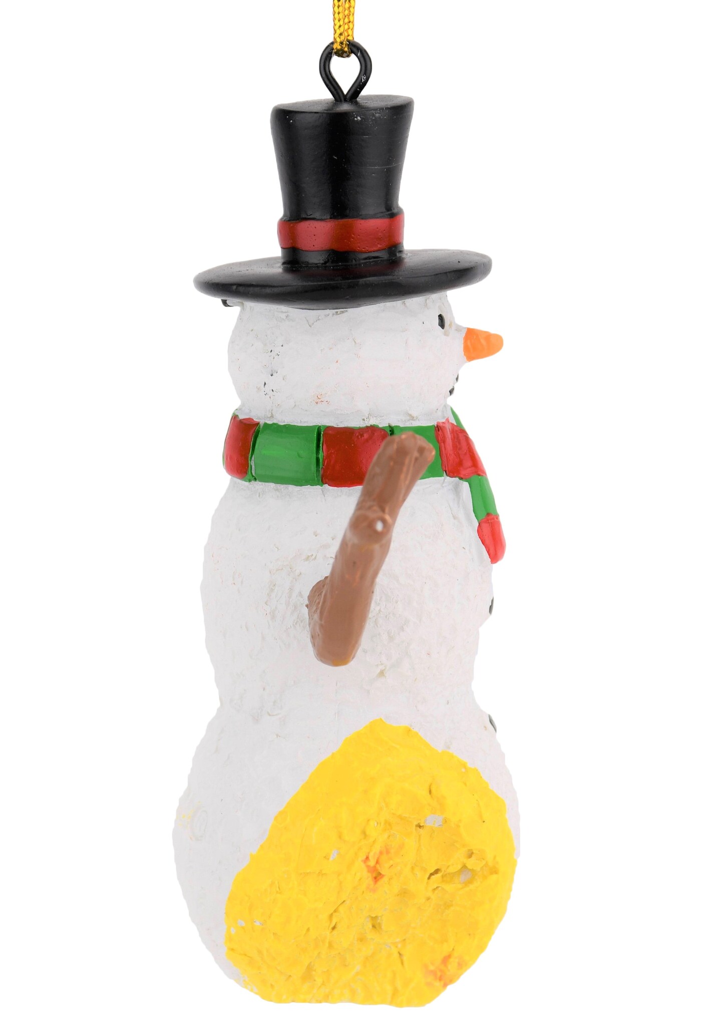 Funny Pee on Snowman Christmas Ornament | Michaels