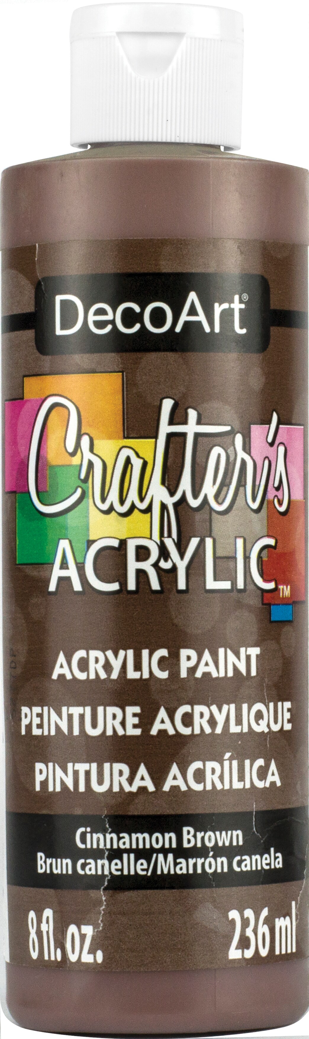 Crafter's Acrylic All-Purpose Paint 8oz-Cinnamon Brown | Accessories ...