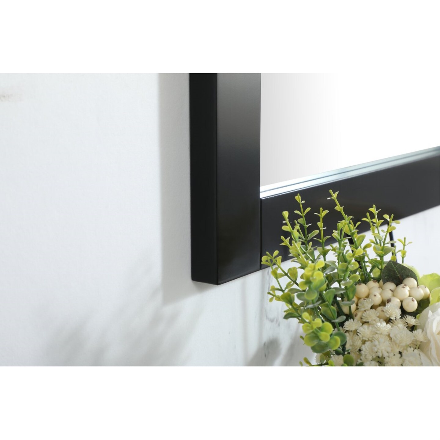 Aqua vanity mirror 36x36 inch in black | Mirrors | Michaels