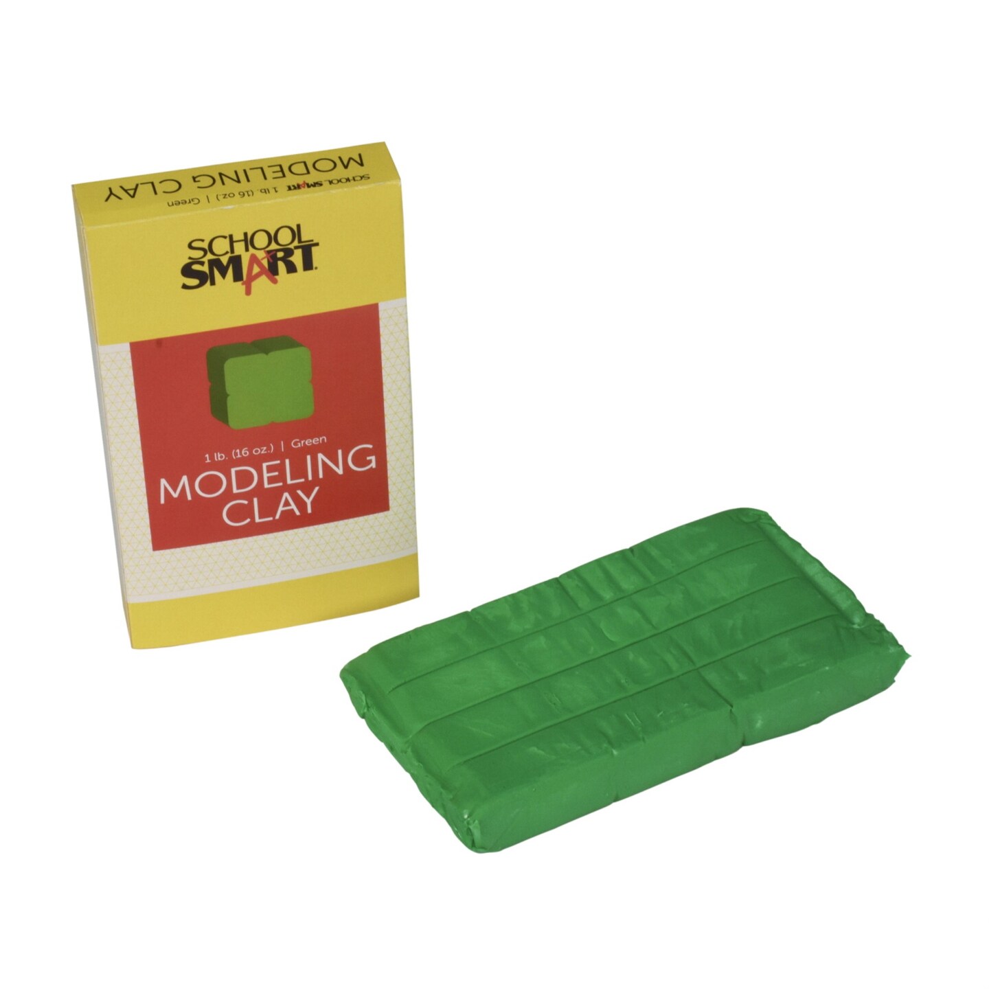 School Smart Modeling Clay, 1 Pound, Green | Clay & Casting | Michaels