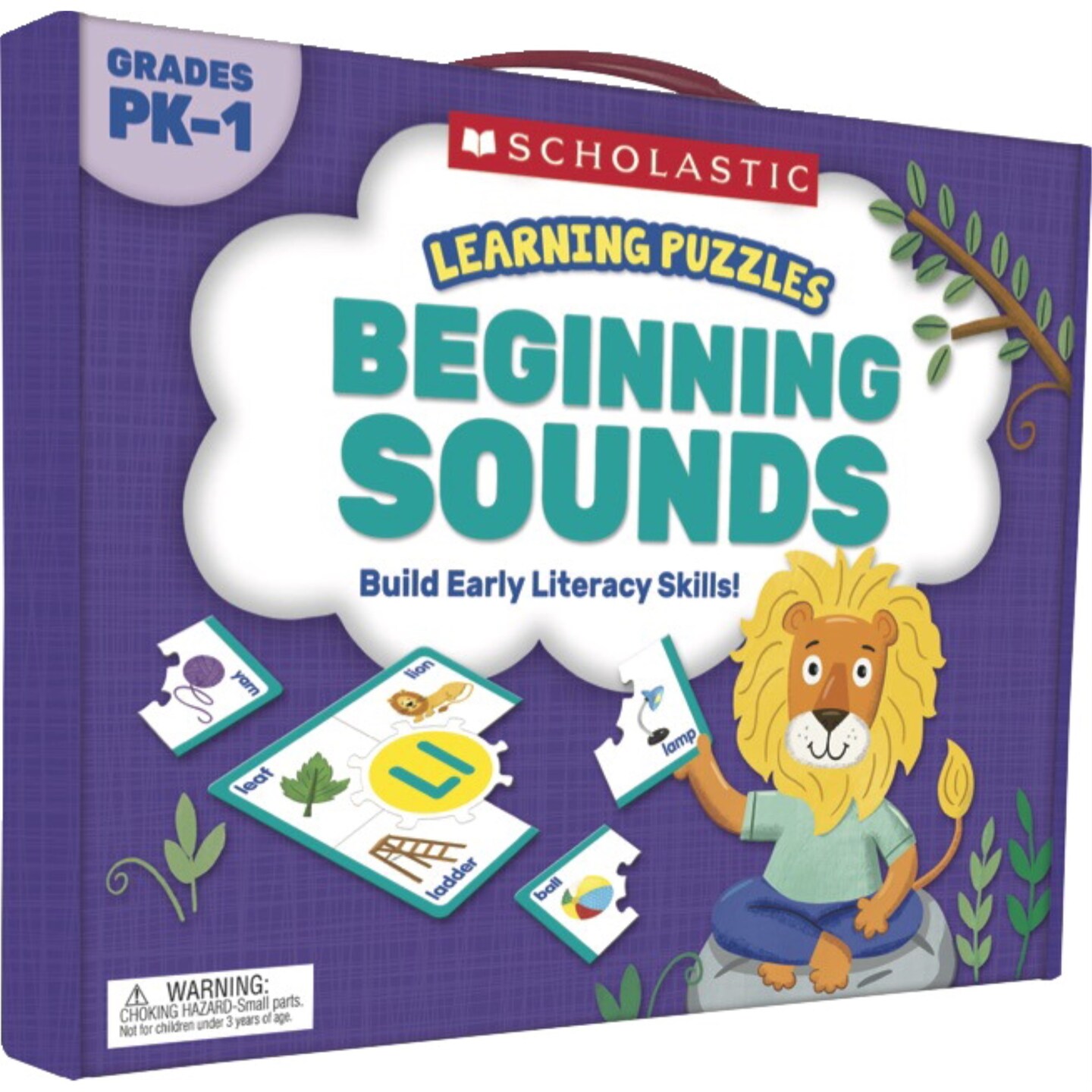 Scholastic Learning Puzzles: Beginning Sounds, Grades PreK-1 | Puzzle ...
