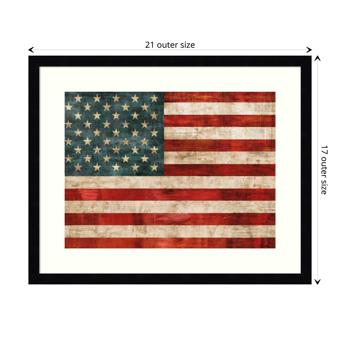Allegiance by Luke Wilson Wood Framed Wall Art Print | Michaels