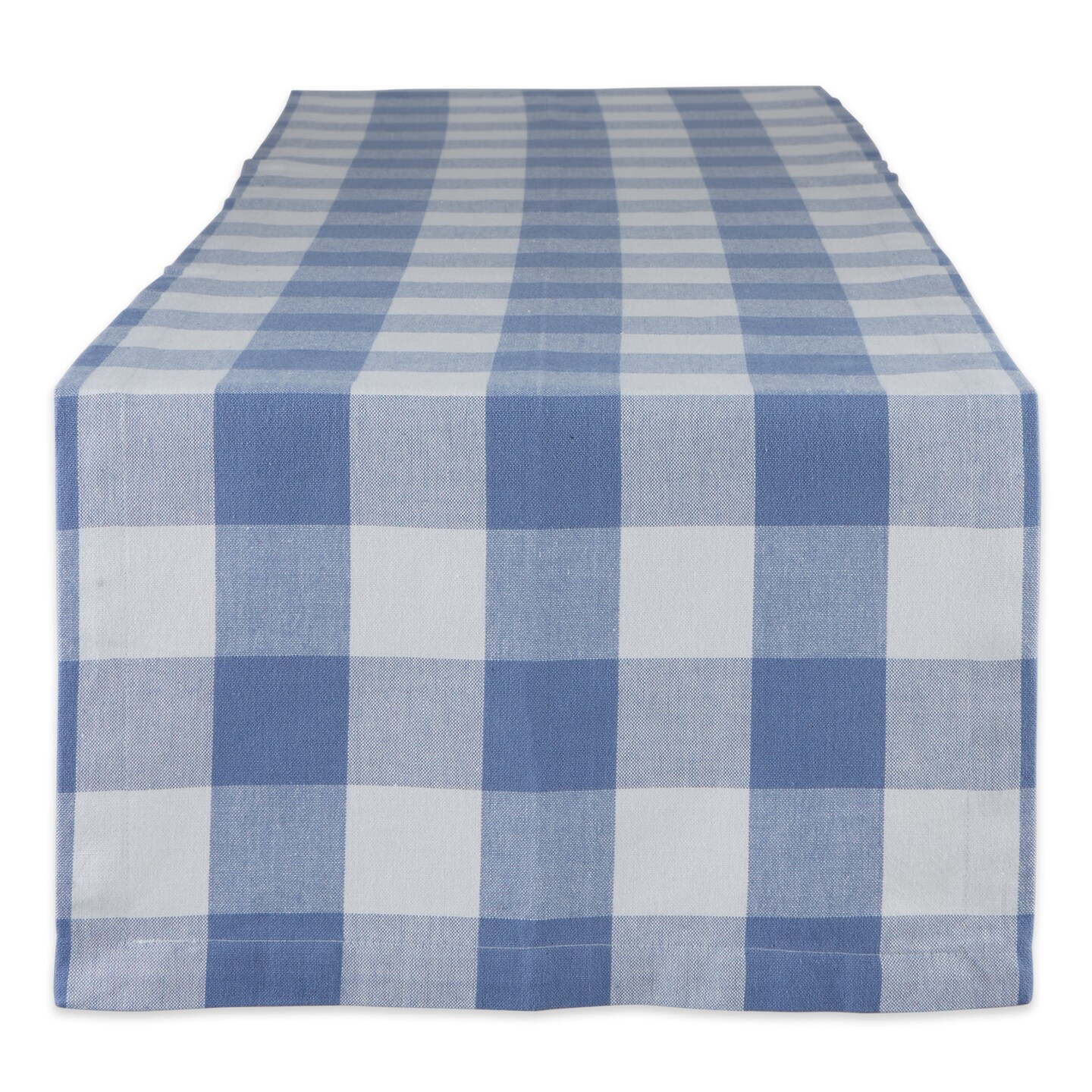 DII Stonewash Blue Buffalo Check Table Runner | Michaels