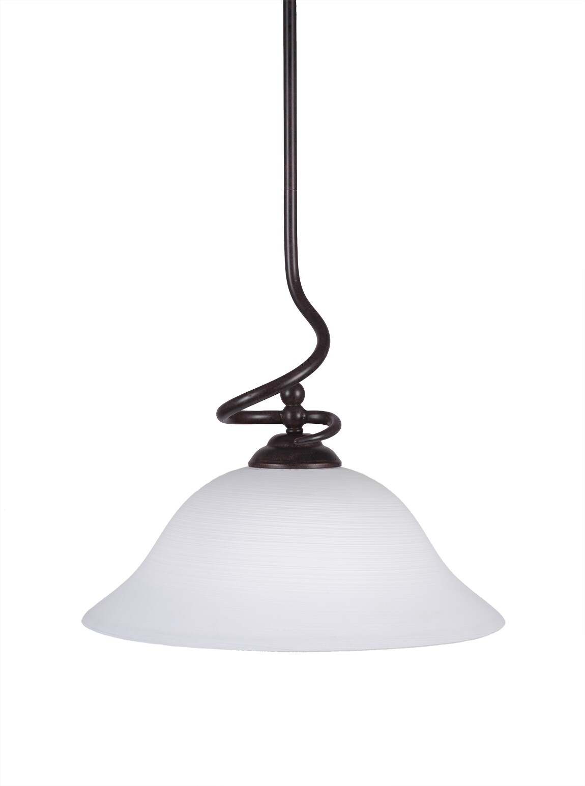 Capri Stem Pendant With Hang Straight Swivel Shown In Dark Granite ...