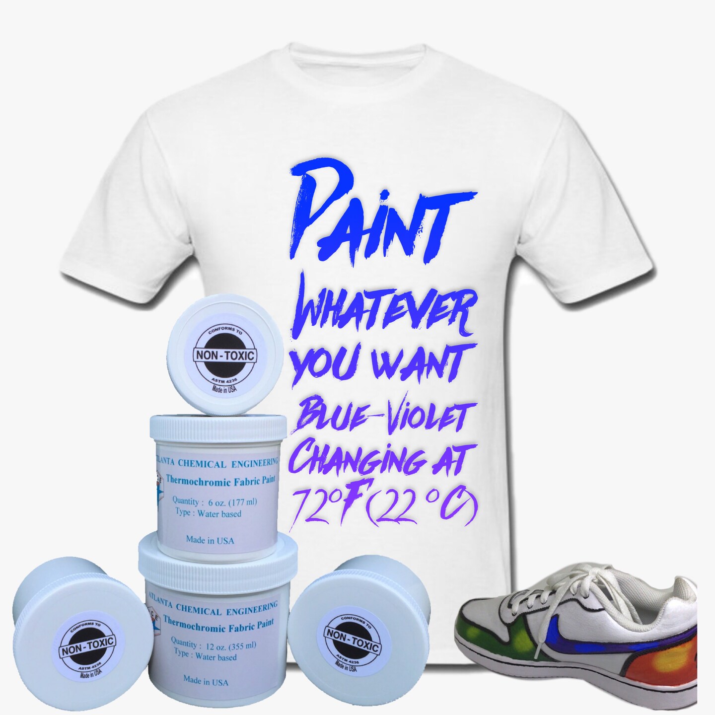 Color Changing Powder Pigment Thermochromic Temperature Heat Sensitive ...