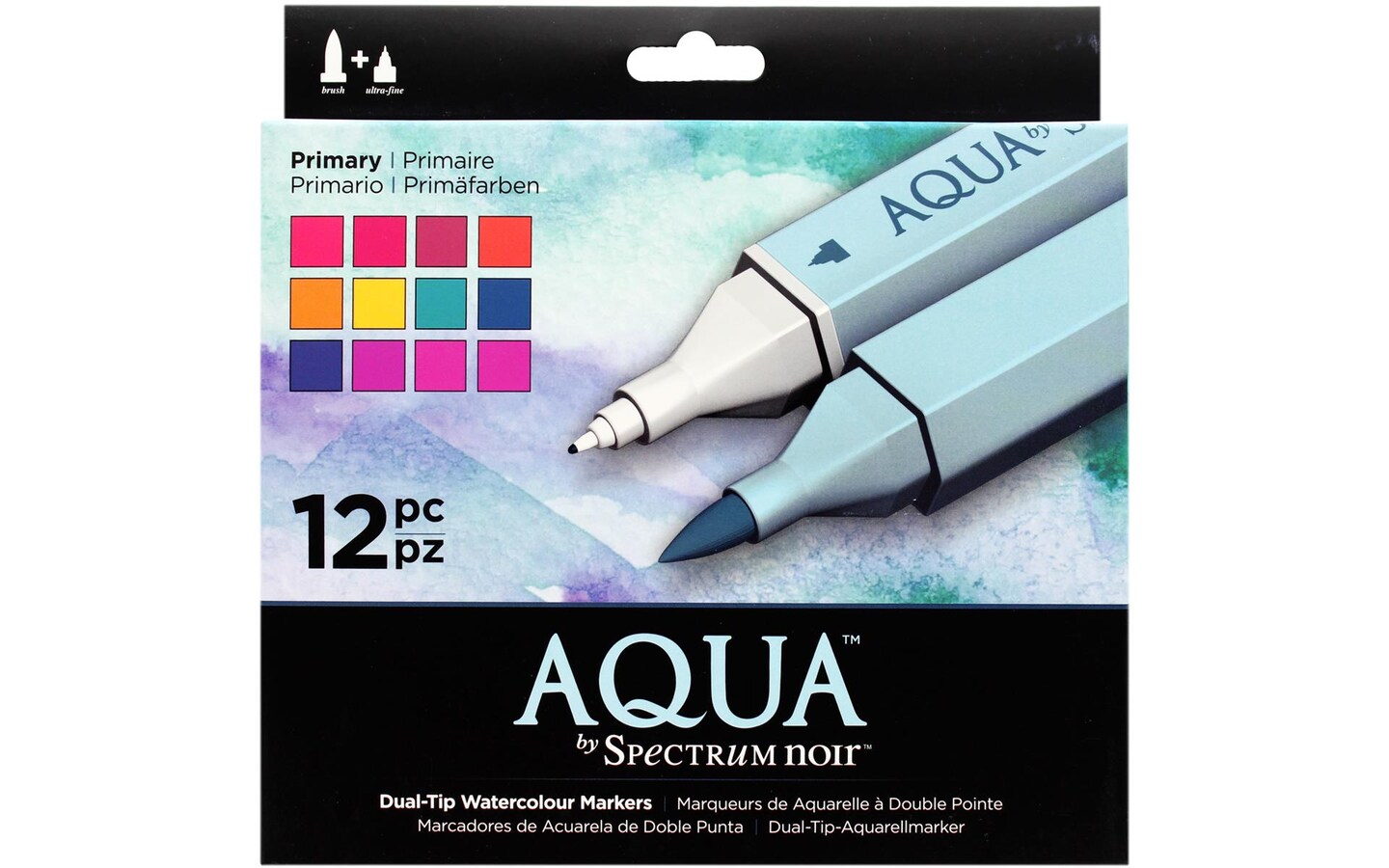 CC Spectrum Noir Aqua Pen 12pc Primary | Michaels