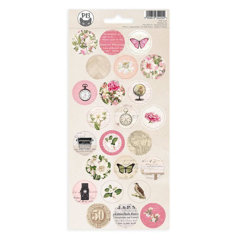 #03 Cardstock Stickers - Dear Love - P13 | Michaels