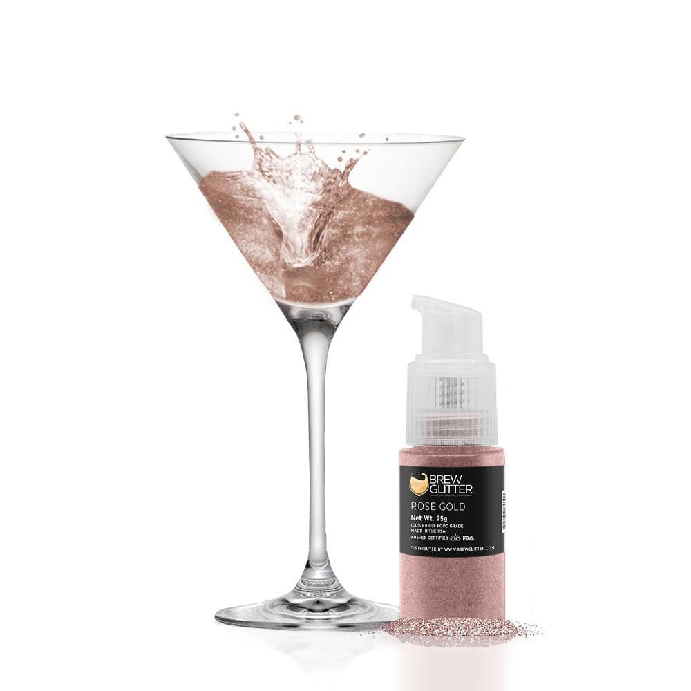 Rose Gold Edible Glitter Spray Pump | Brew Glitter® | Sprinkles ... Rose Gold Edible Glitter Spray Pump | Brew Glitter® | Sprinkles ...