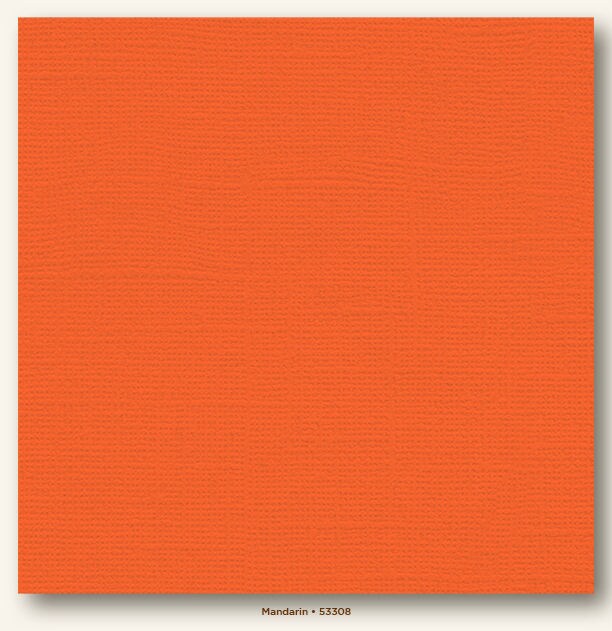 Mandarin Canvas Textured My Colors Cardstock - Photoplay | Michaels