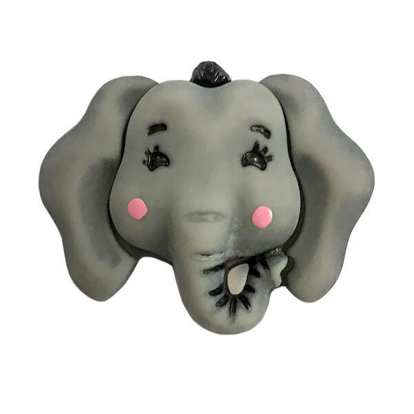 Buttons Galore and More 3D Bulk Buttons - Elsie the Elephant - 25 ...