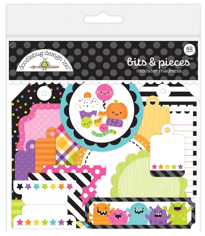 Monster Madness Bits & Pieces - Doodlebug | Michaels
