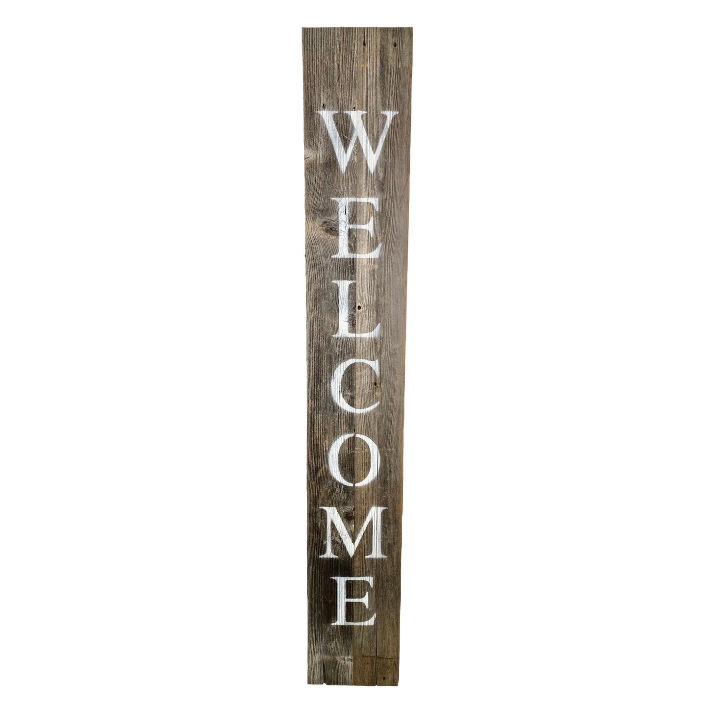 Rustic Farmhouse 5ft Vertical Front Porch Welcome Sign | Michaels