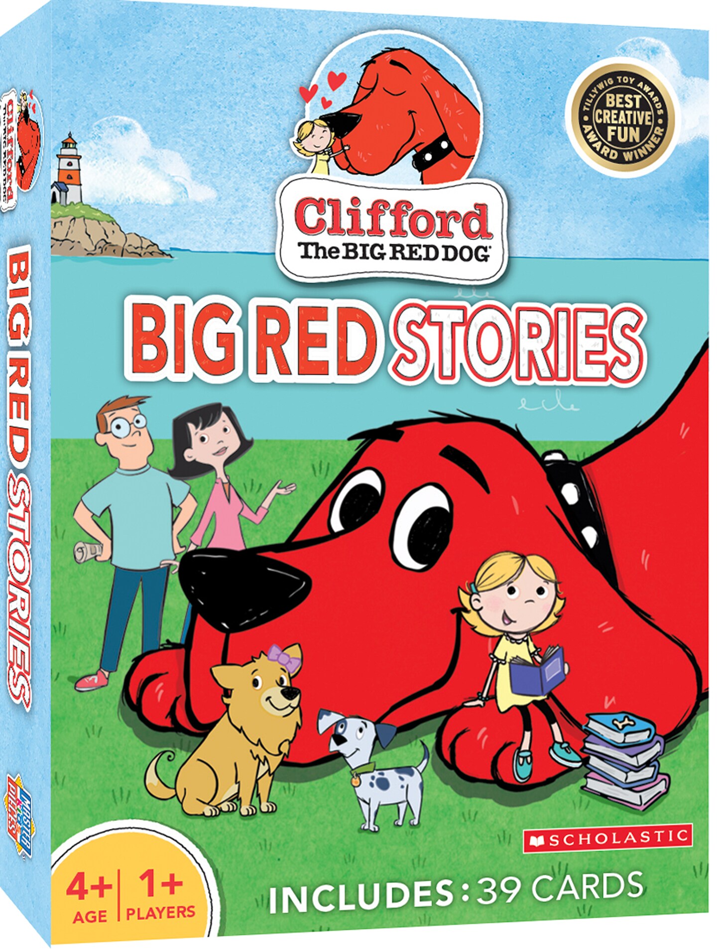 MasterPieces Licensed Kids Games - Clifford - Big Red Stories Kids Card ...
