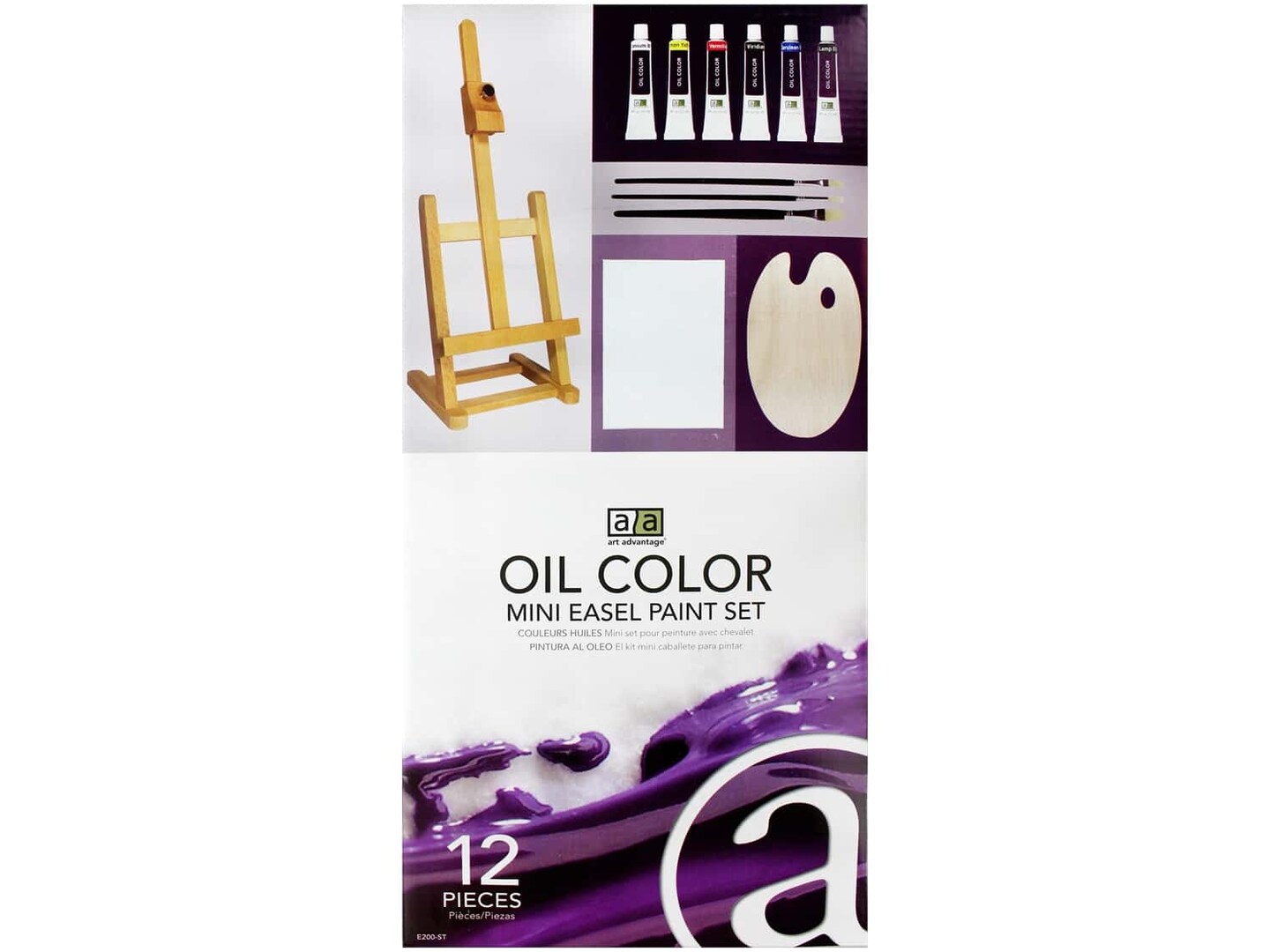 Art Advantage Mini Easel Set - Oil Color | Michaels