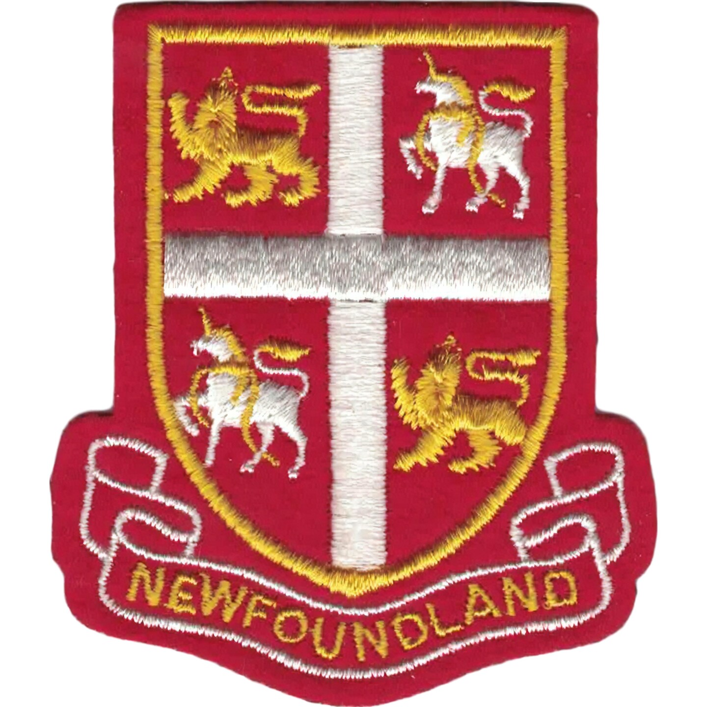 Newfoundland Canada Shield Patch 3 5/8" | Michaels