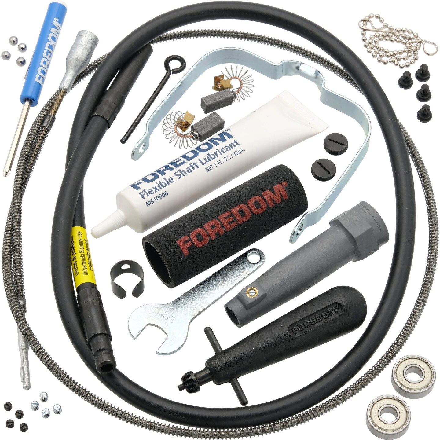 FOREDOM MSP12 Tune UP KIT for Series SR FLEXSHAFT Motors 32 pc ...