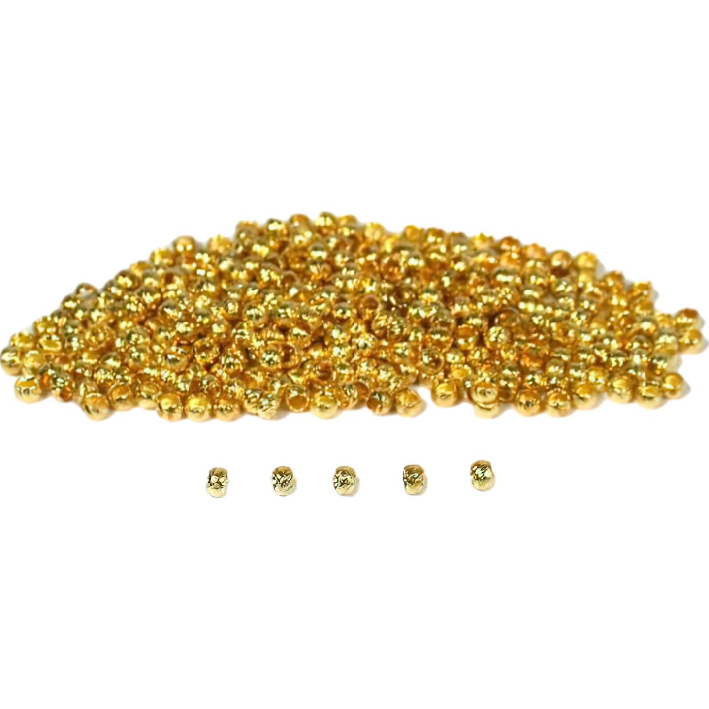 400 Brass Crimp Beads Stringing Jewelry Beading Parts | Michaels
