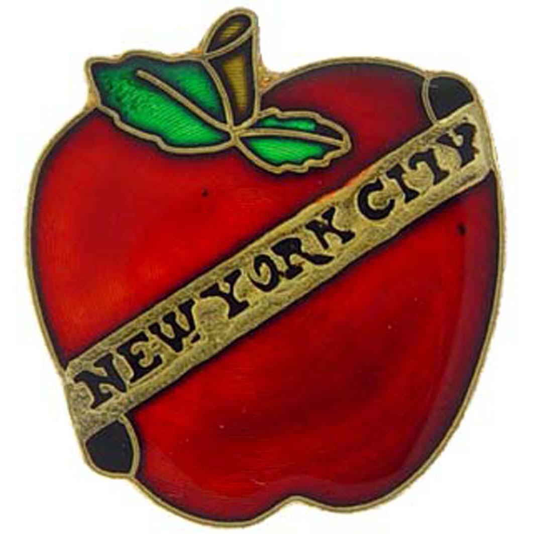 New York City Big Apple Pin 1" | Michaels