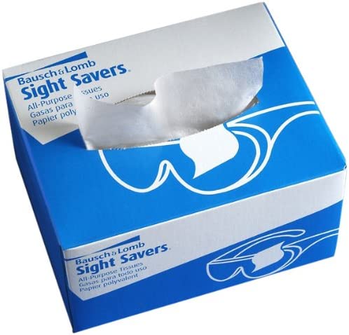 Bausch & Lomb 8566 Sight Saver Tissue Wipes 5 x 8 280/Box | Michaels