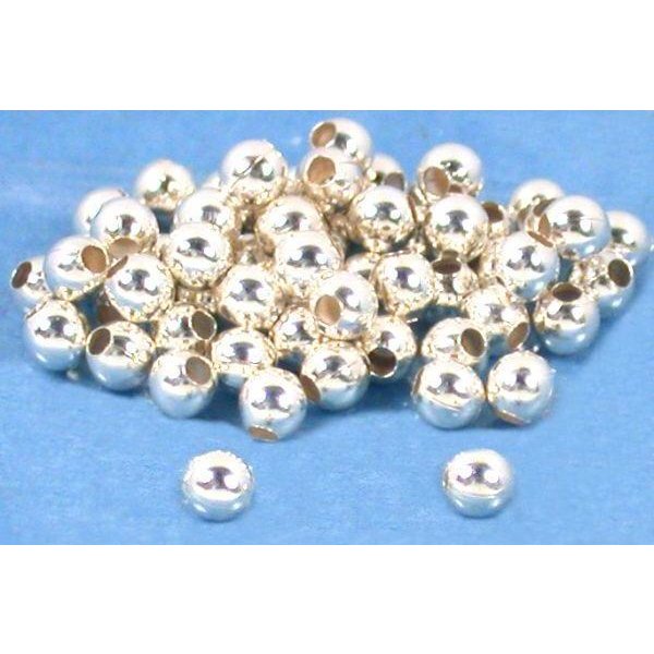 60 Sterling Silver Ball Bead Stringing Beading Bead 2mm | Michaels