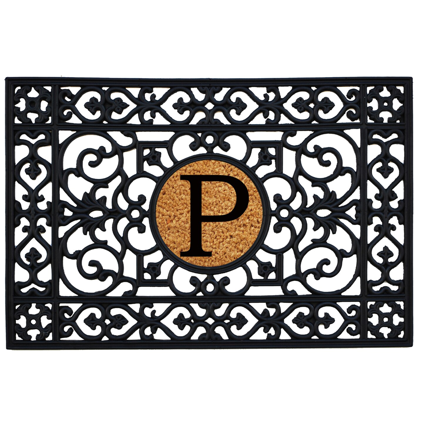 Rubber Monogram Insert Doormat | Michaels