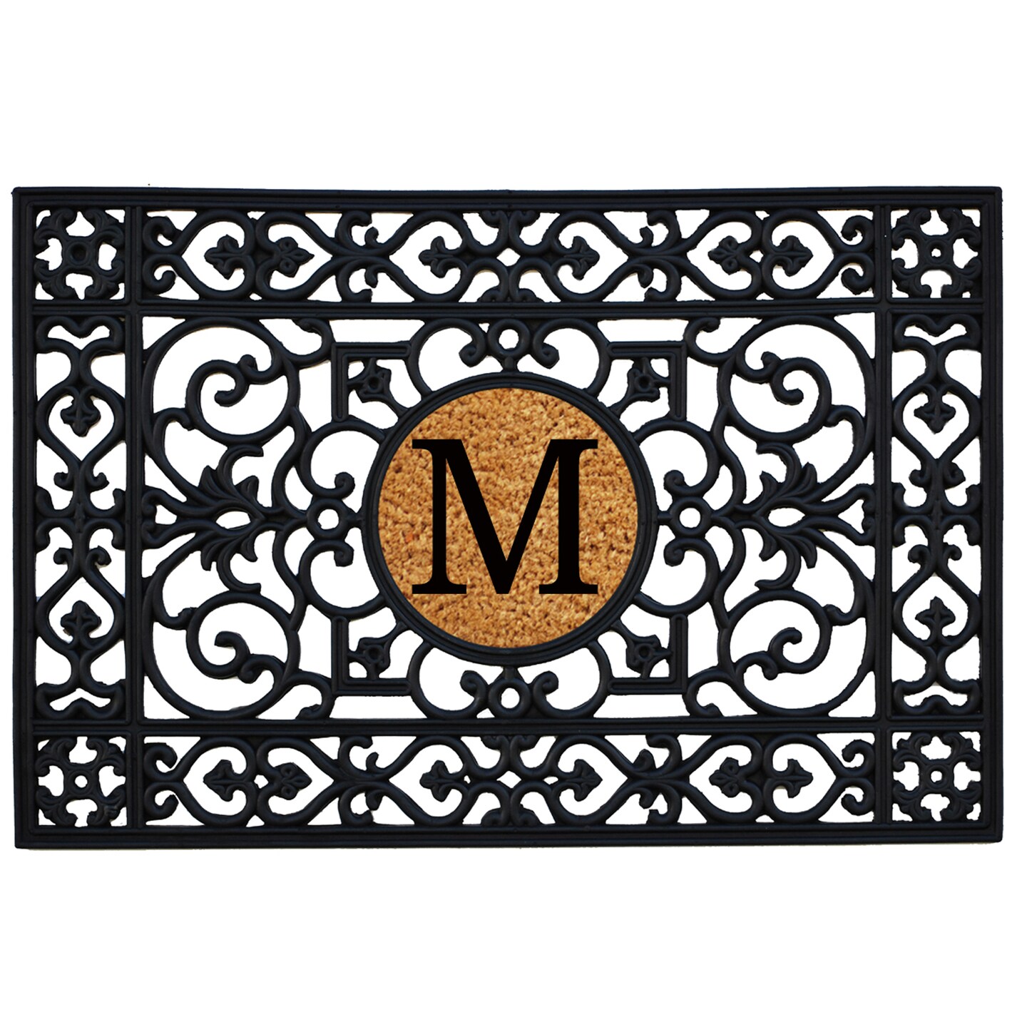 Rubber Monogram Insert Doormat | Michaels