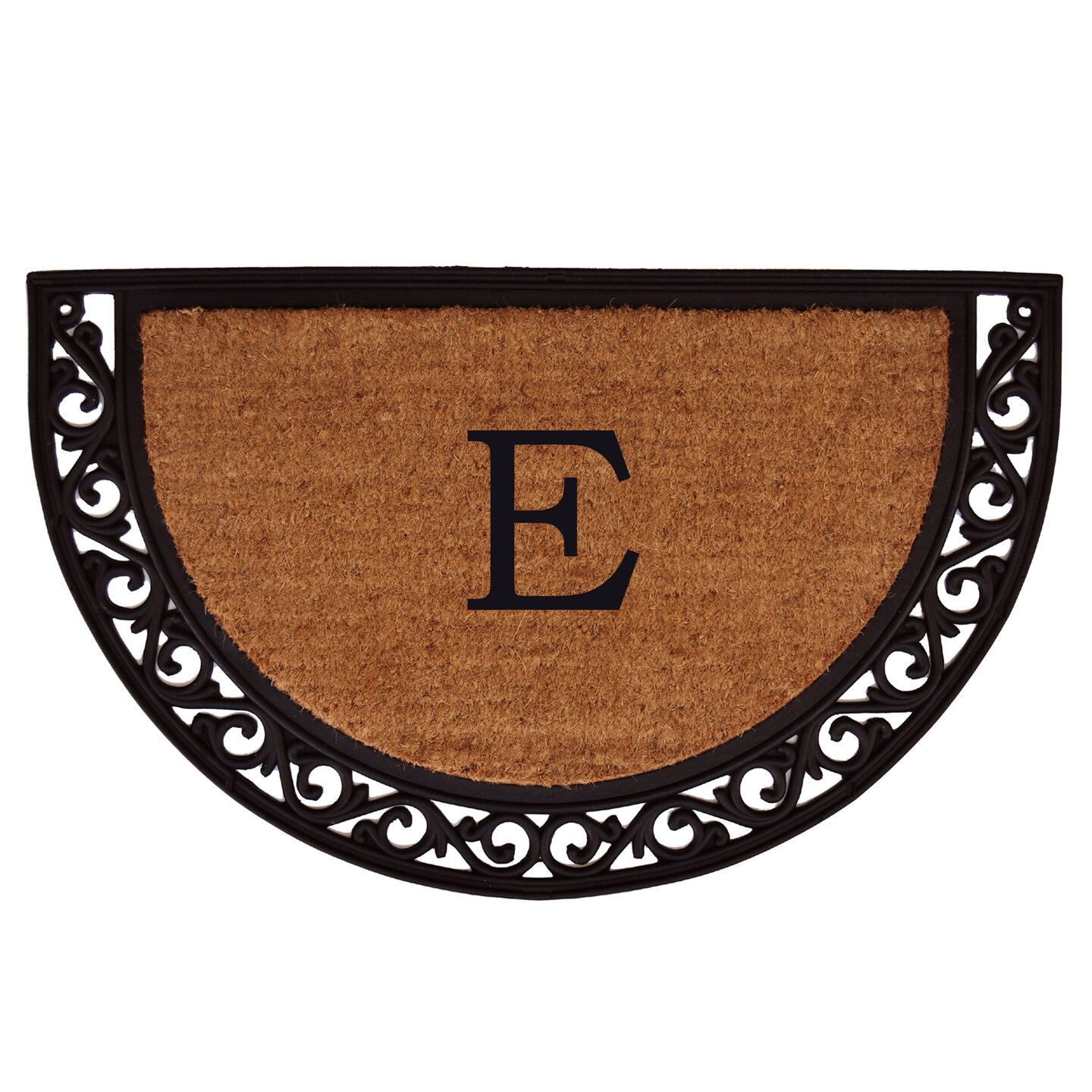 Ornate Scroll Monogram Doormat | Michaels