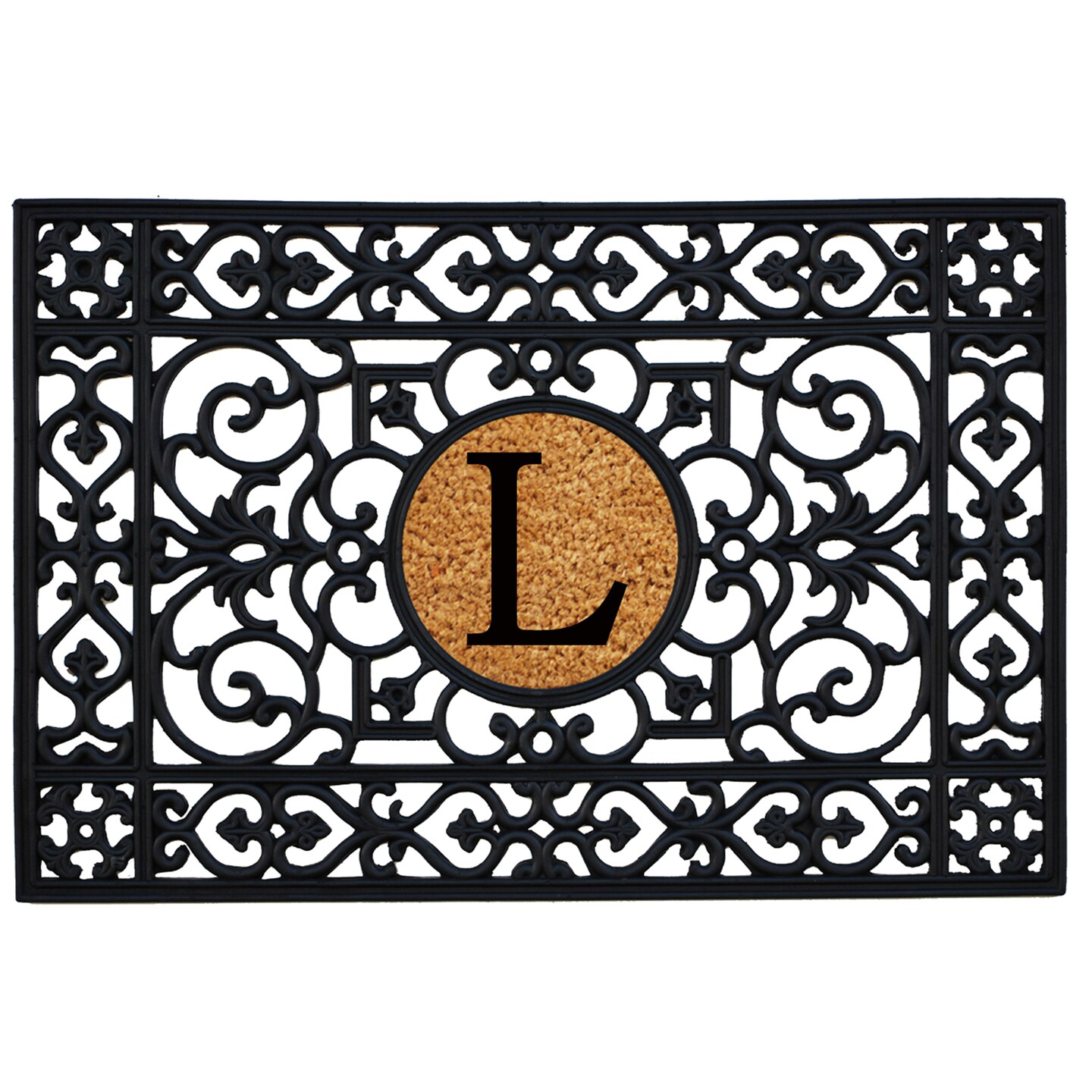 Rubber Monogram Insert Doormat | Michaels