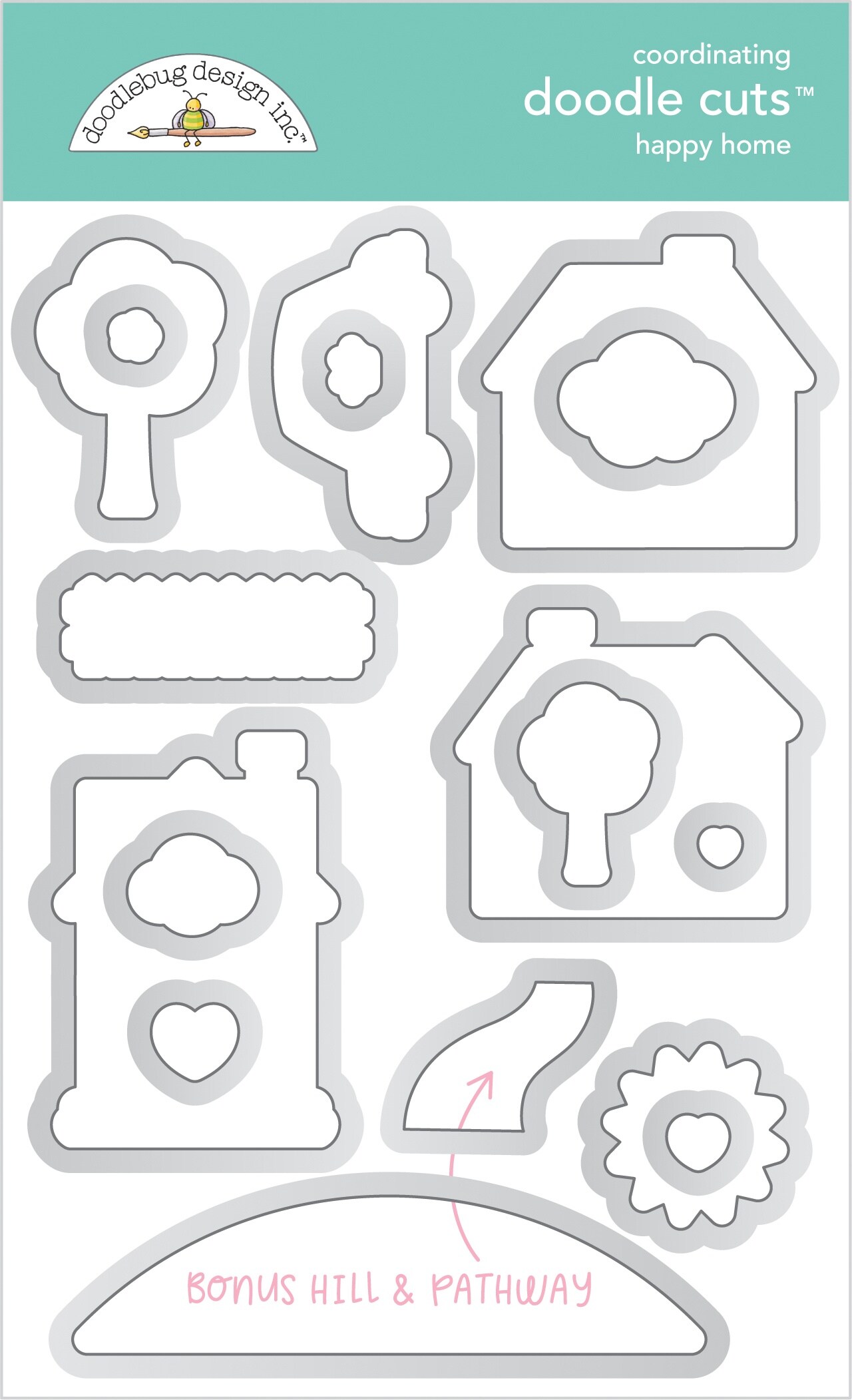 Doodlebug Doodle Cuts Dies-Happy Home | Die-Cuts & Ephemera | Michaels