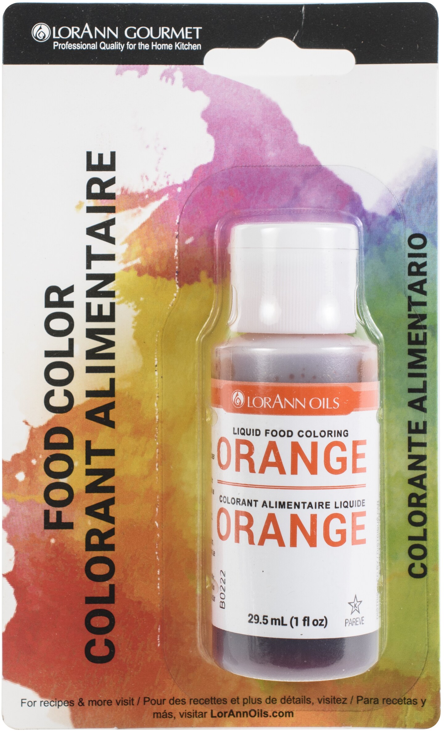 LorAnn Oils Liquid Food Coloring 1oz-Orange | Health & Nutrition | Michaels