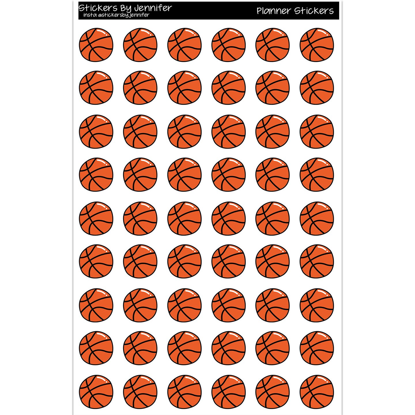 Basketball Planner Stickers Scrapbooking Kids DIY Arts Crafting | Michaels