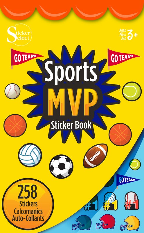 Sports MVP Sticker Book - Silver Lead | Michaels