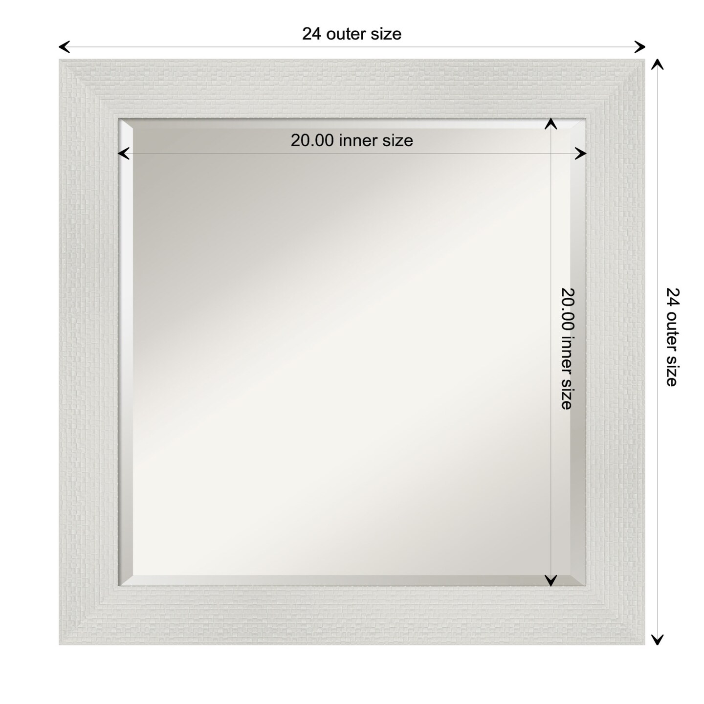 Beveled Bathroom Wall Mirror, Mosaic Frame | Michaels