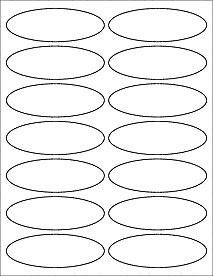 White Gloss Oval Labels | Michaels