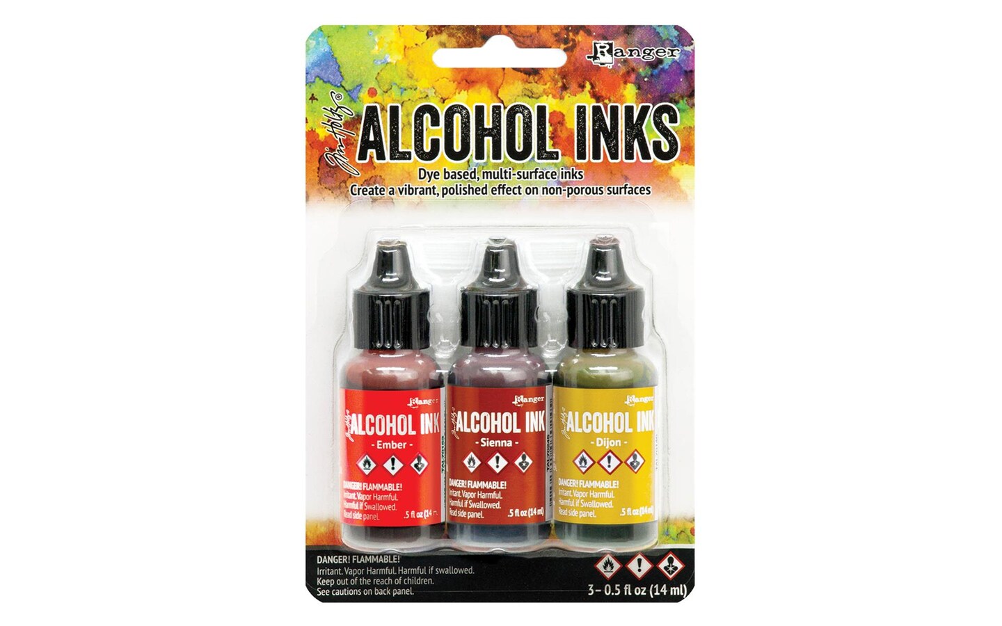 Ranger THoltz Alcohol Ink Set Orange/Yllw Spectrum | Michaels