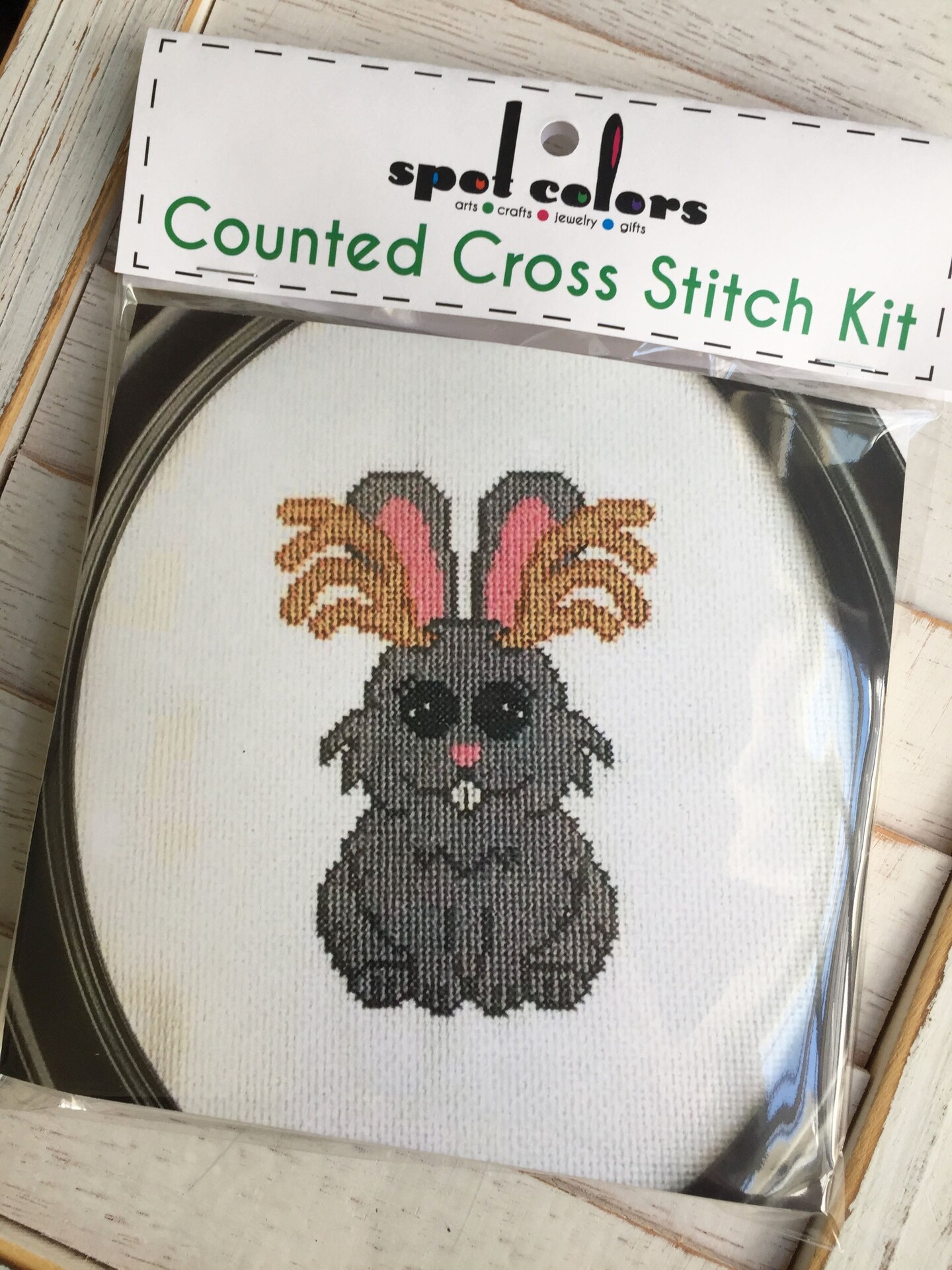 Jackalope Counted Cross Stitch DIY KIT Intermediate | Cross Stitch ...