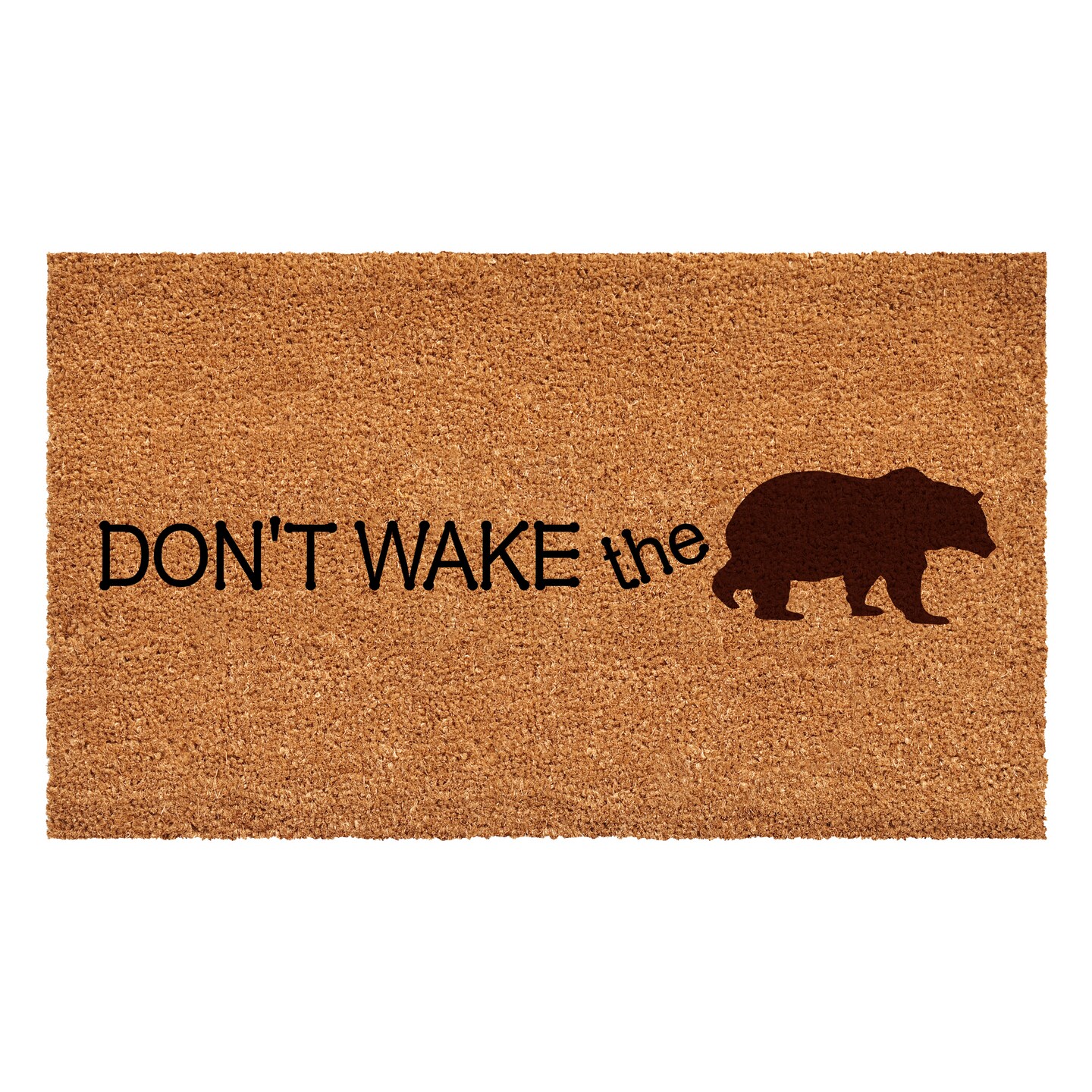 Don't Wake the Bear Doormat | Michaels