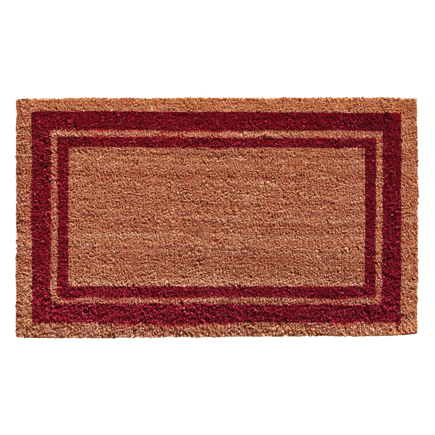 Burgundy Border Doormat | Michaels