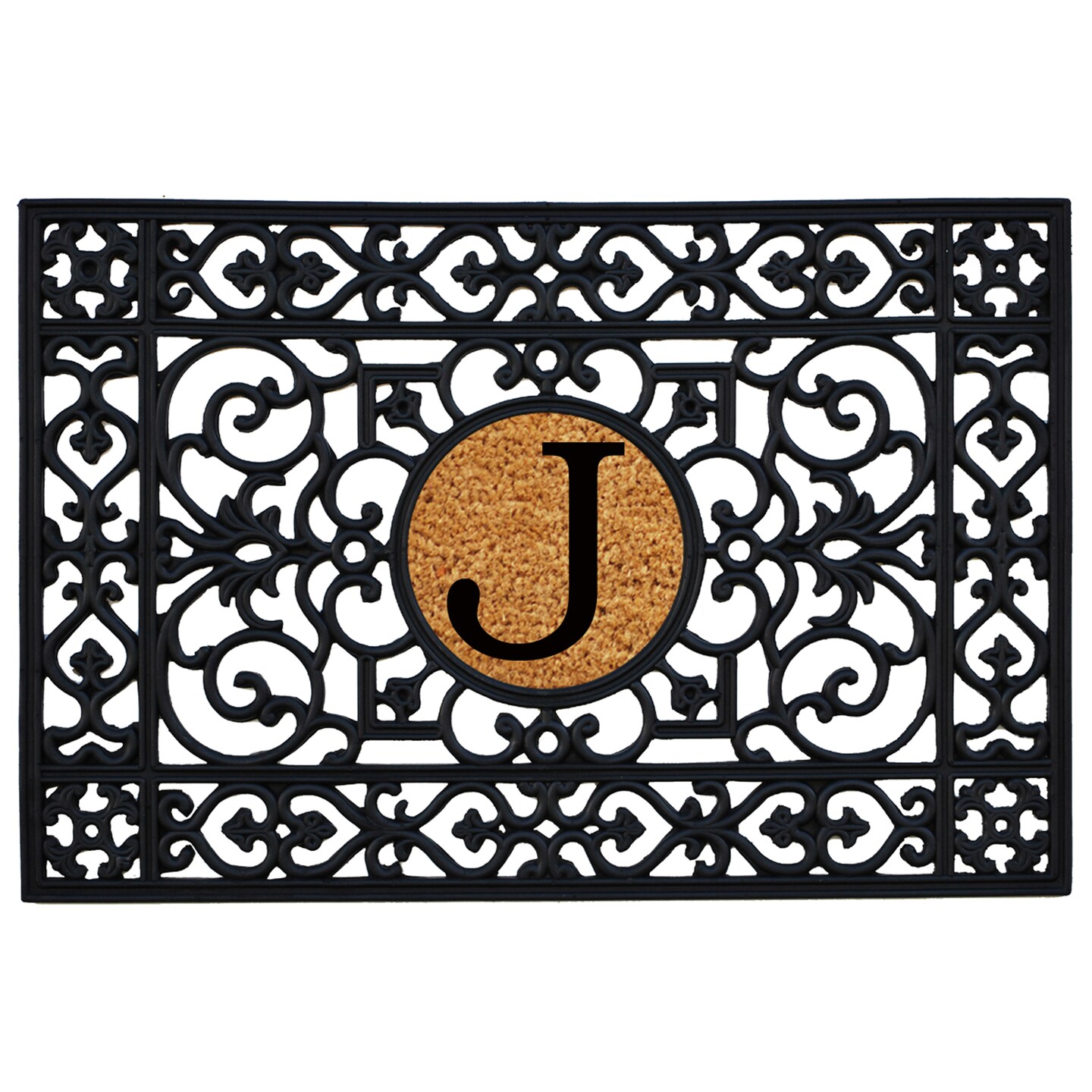 Rubber Monogram Insert Doormat | Michaels