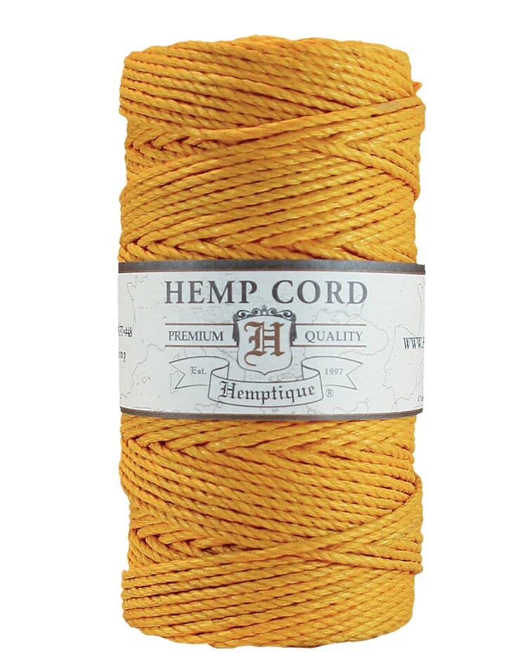 Hemptique 2mm #48 Hemp Cord Spools Jewelry Bracelet Making Crafting ...