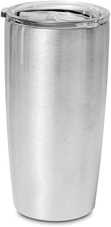 Makerflo 20 oz Stainless Steel Silver Destash Tumbler Pack of 25 with ...