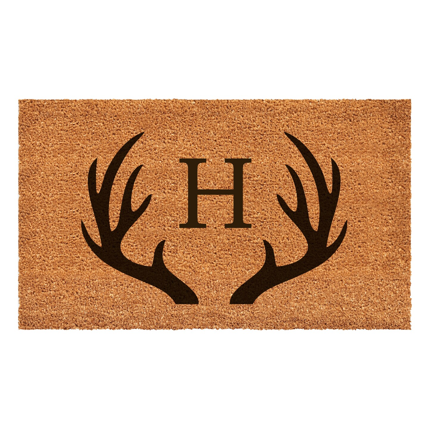 Antler Monogram Doormat | Michaels