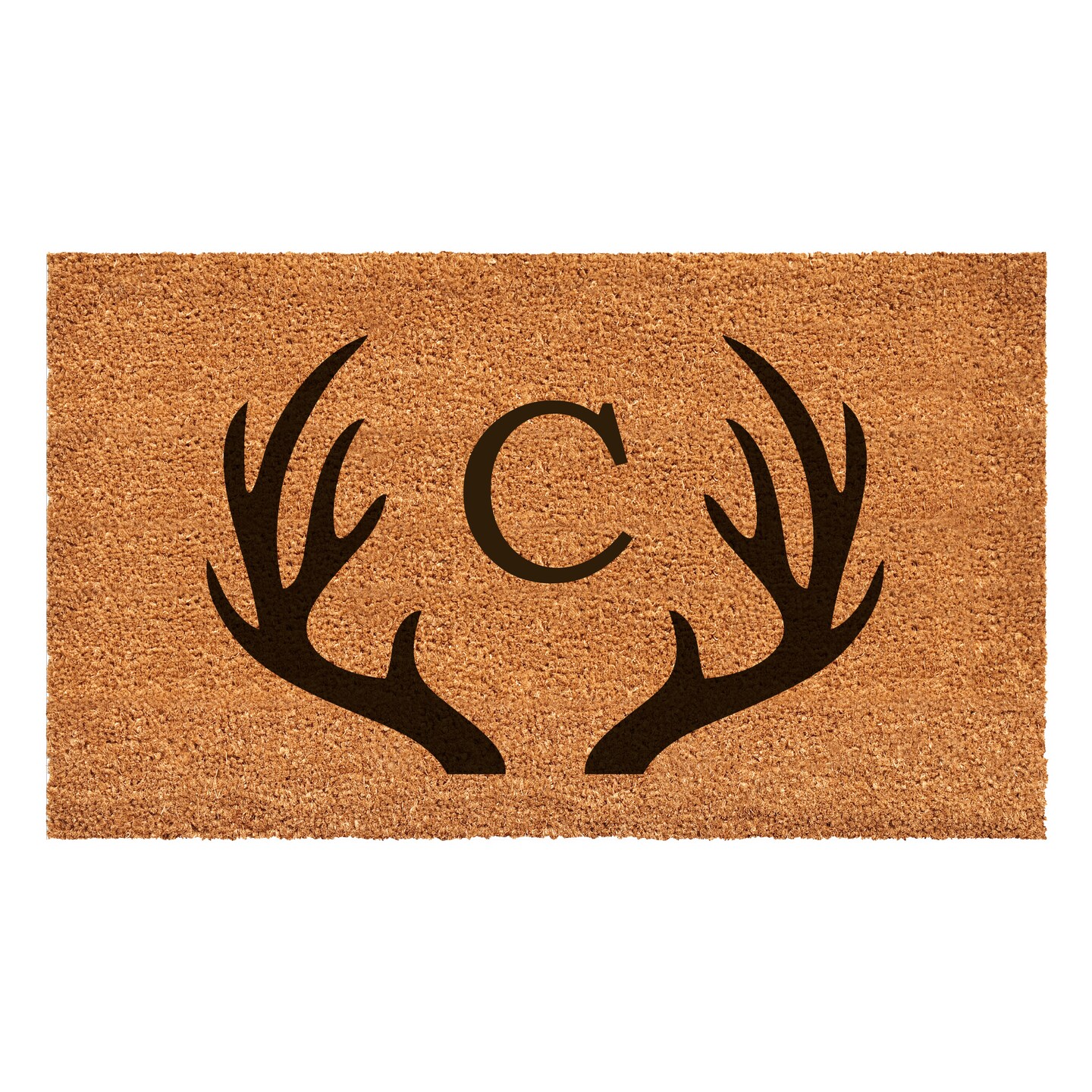 Antler Monogram Doormat | Michaels