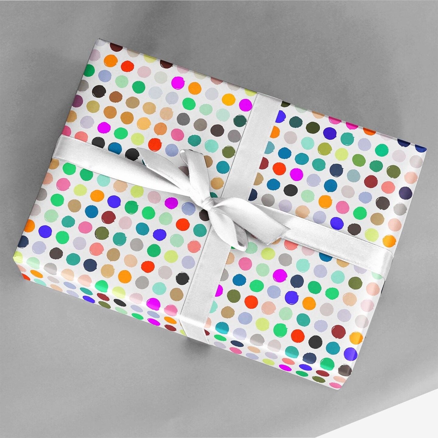 Colorful Dots Gift Wrap | Michaels