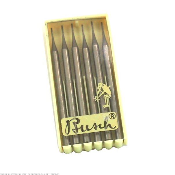 6 Busch Cylinder Square Cross Cut Burs ISO 007 | Michaels