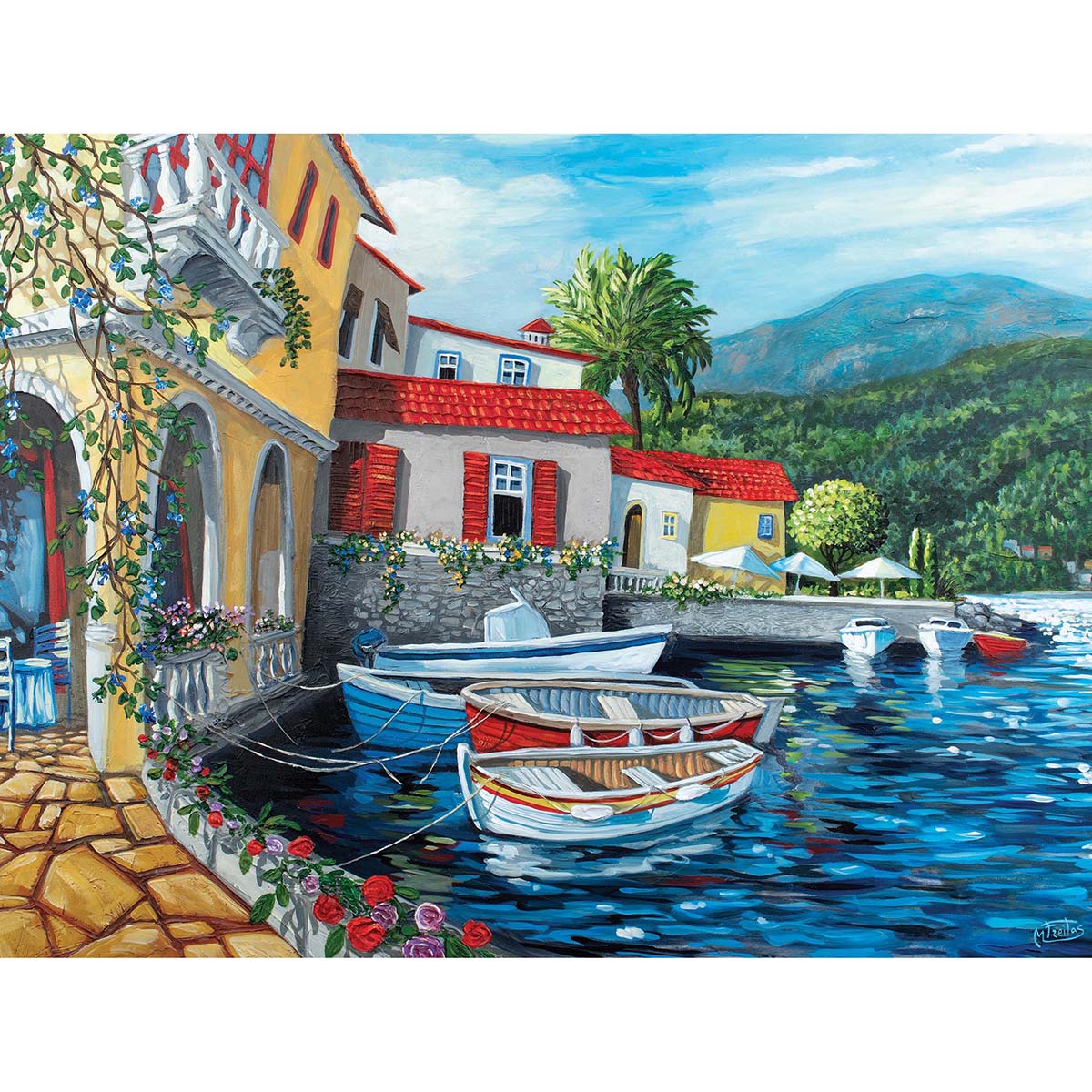Karmin International Seaside "Cozy Cove" Jigsaw Puzzle | Michaels
