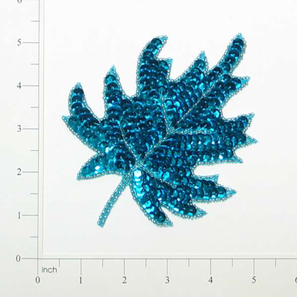 Maple Leaf Sequin Applique/Patch | Michaels