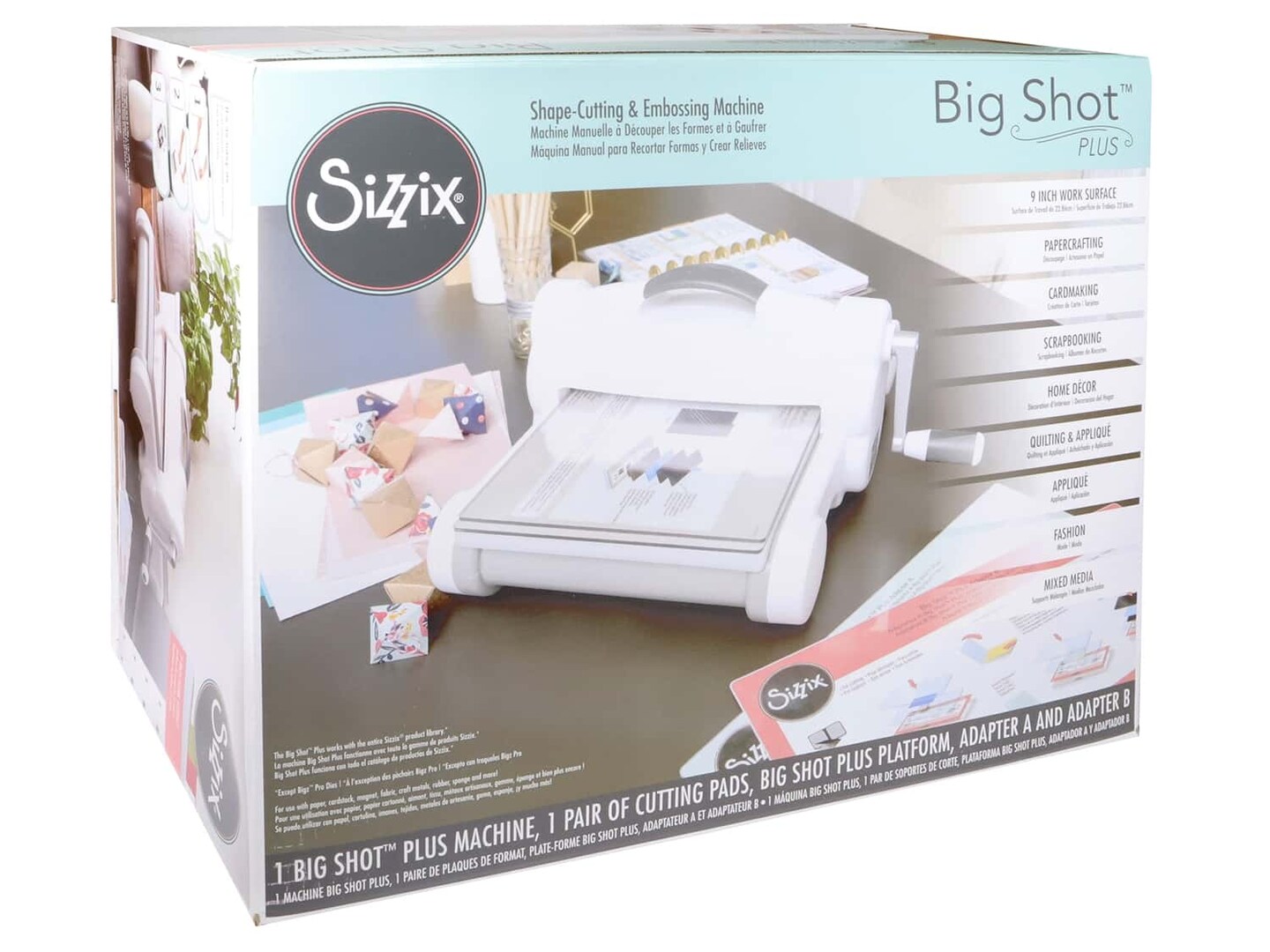 Sizzix Big Shot Plus Cutting Machine - White & Gray | Michaels